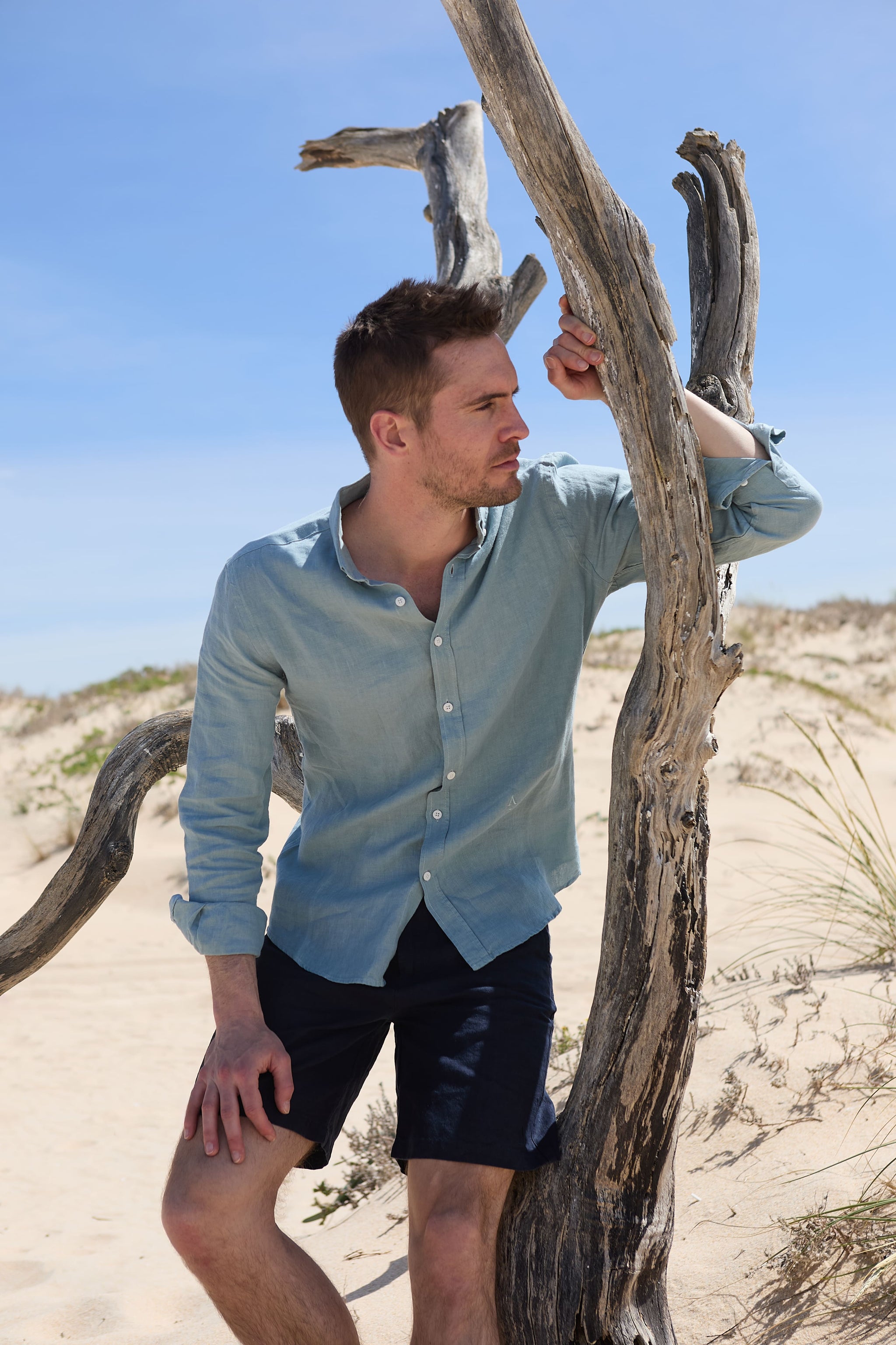 Short en lin homme, élégant & éco responsable | Apnée