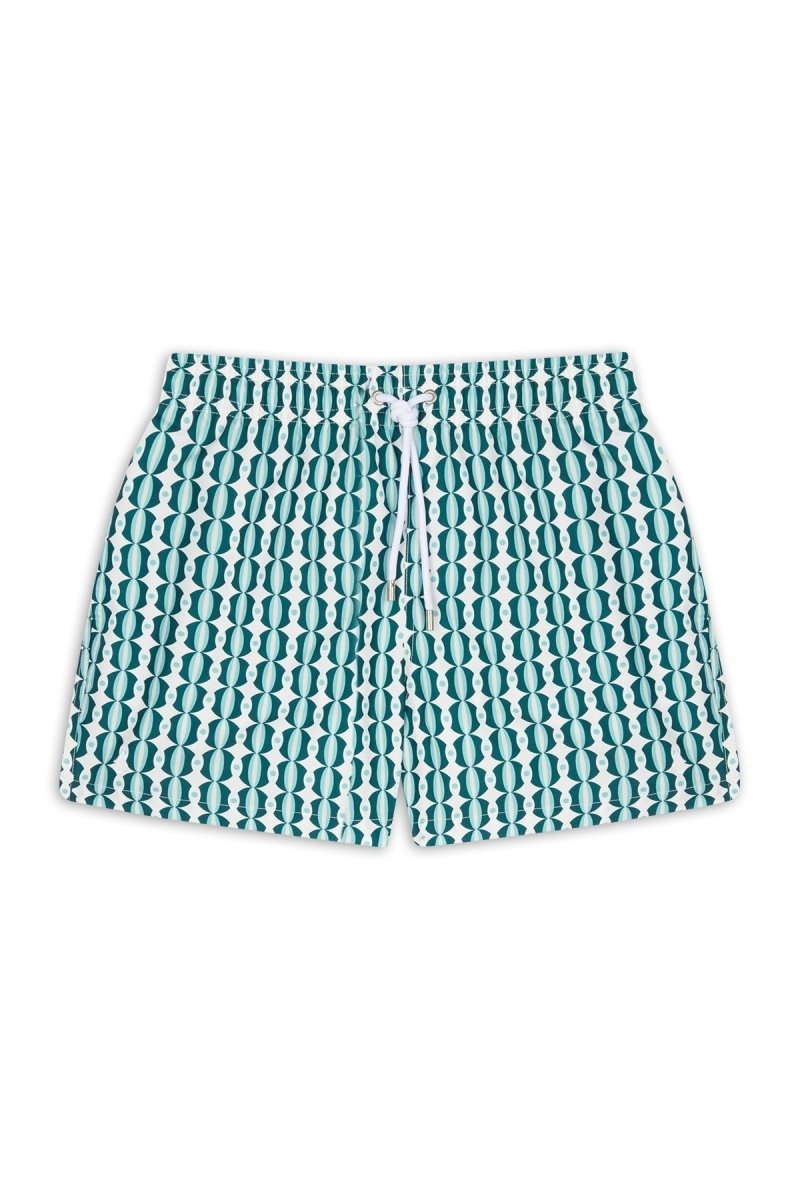 Short de bain salento vert éco-responsable pour homme - Apnée